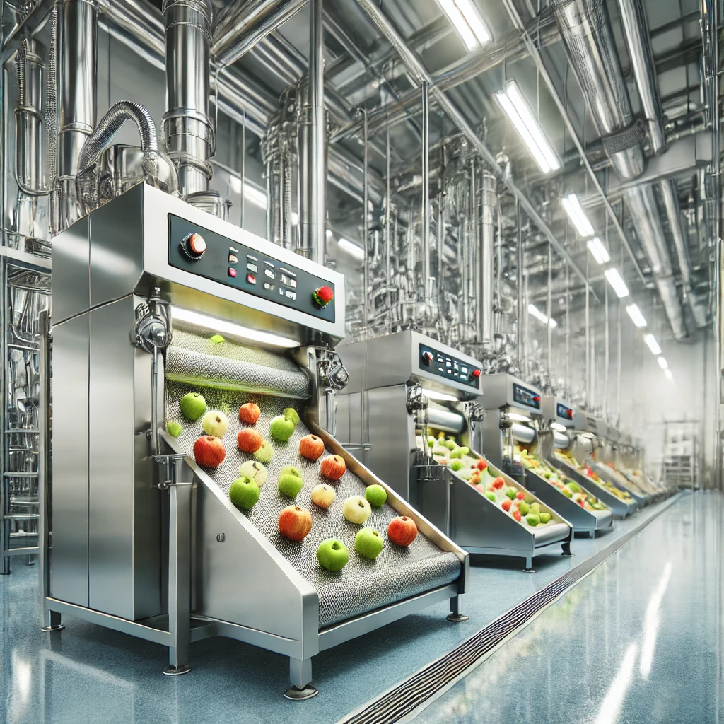 Linie procesare fructe – Echipamente complete si eficiente